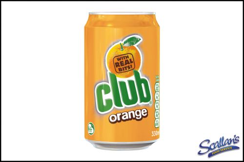 Catering Supplies » Drinks » Club Orange Cans x24 €11.75 | Scallans